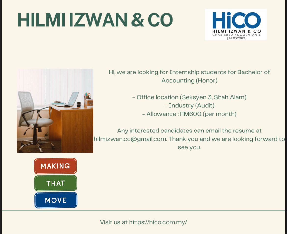 Mohd Hilmi Izwan Mohd Najib posted on LinkedIn Mohd Hilmi Izwan Mohd Najib posted on LinkedIn
