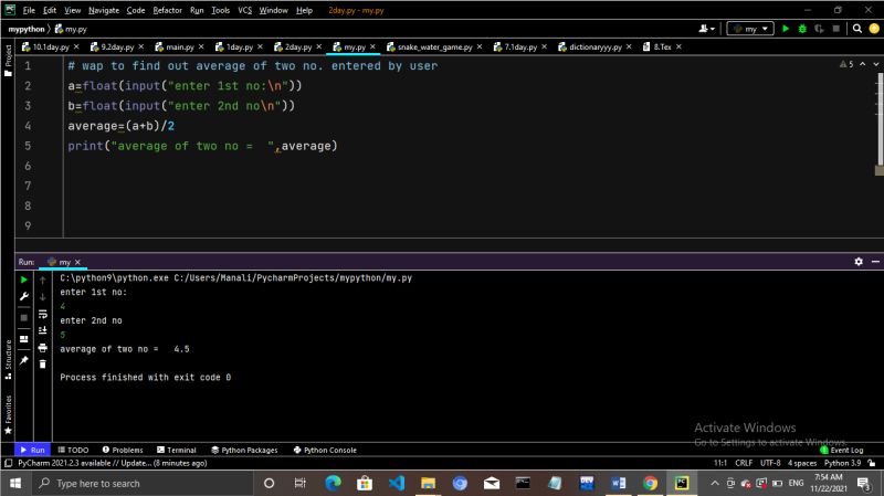 Manali Indulkar on LinkedIn: #python #pythonprogramming Manali Indulkar on LinkedIn: #python #pythonprogramming