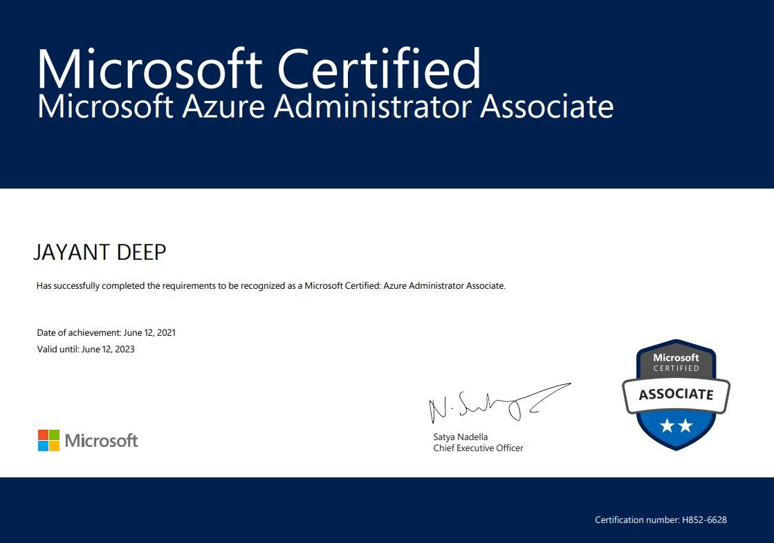 Jayant Deep on LinkedIn: #connections #career #linkedin #azure # ... Jayant Deep on LinkedIn: #connections #career #linkedin #azure # ...