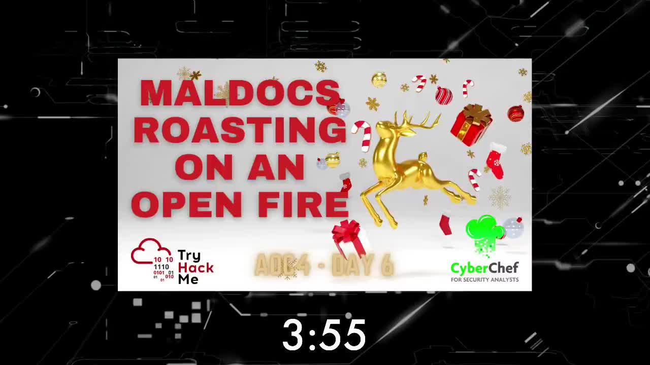 John Breth on LinkedIn: Maldoc Analysis With Cyber Chef | TryHackMe ... John Breth on LinkedIn: Maldoc Analysis With Cyber Chef | TryHackMe ...