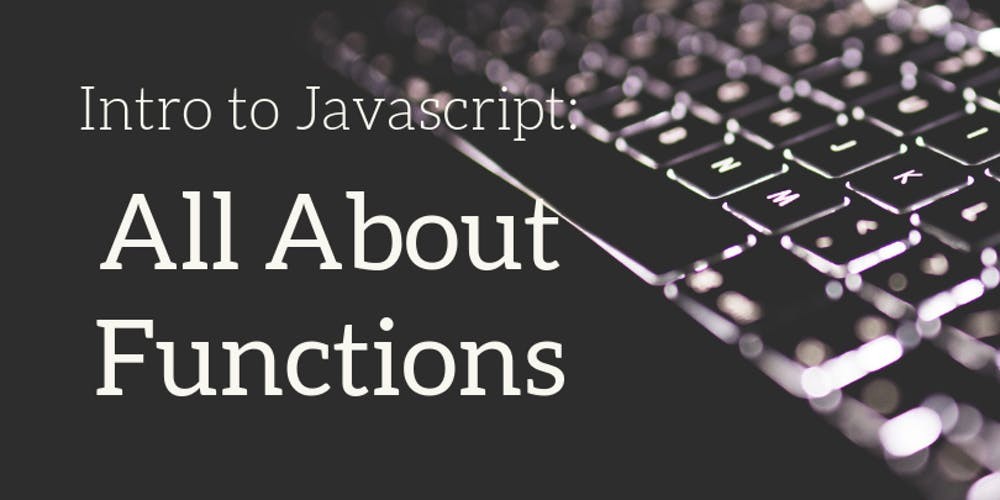 Rithm School on LinkedIn: Intro to JavaScript: All about Functions Rithm School on LinkedIn: Intro to JavaScript: All about Functions