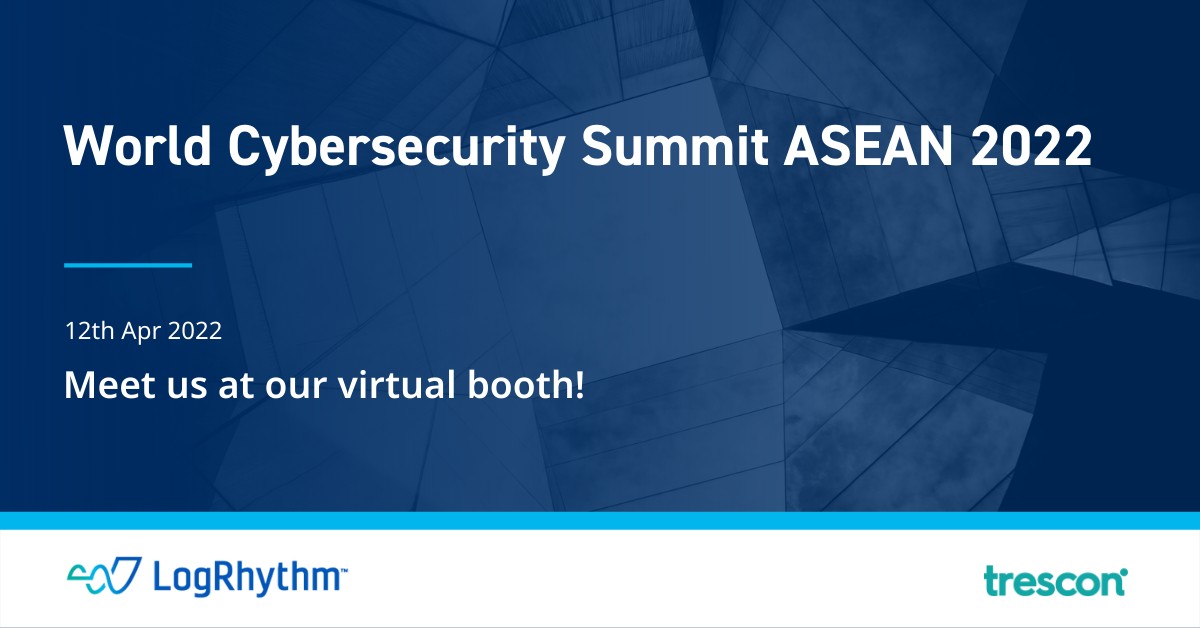 LogRhythm on LinkedIn: World Cyber Security Summit – ASEAN 2022 ... LogRhythm on LinkedIn: World Cyber Security Summit – ASEAN 2022 ...