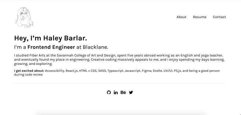 Haley Barlar on LinkedIn: Haley Barlar: Frontend Engineer | 23 comments Haley Barlar on LinkedIn: Haley Barlar: Frontend Engineer | 23 comments