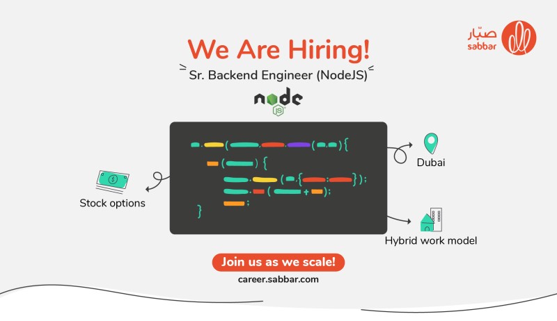 Mohamed T. Ibrahim on LinkedIn: Sr. Backend Engineer (NodeJS) - Sabbar Mohamed T. Ibrahim on LinkedIn: Sr. Backend Engineer (NodeJS) - Sabbar
