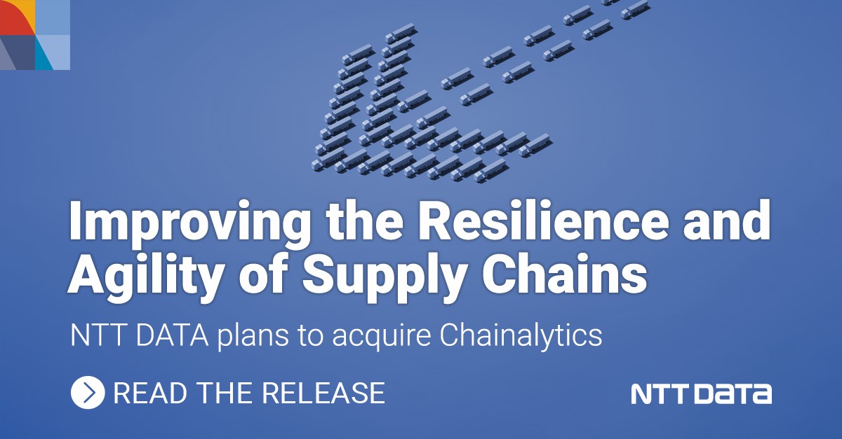 NTT DATA North America on LinkedIn: NTT DATA to Acquire Chainalytics ... NTT DATA North America on LinkedIn: NTT DATA to Acquire Chainalytics ...