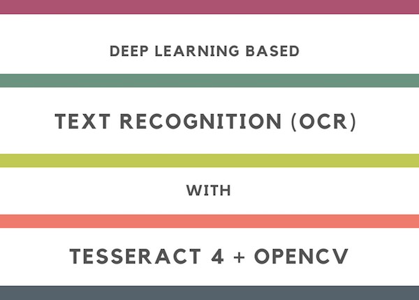 Satya Mallick on LinkedIn: Deep Learning Based OCR Text Recognition ... Satya Mallick on LinkedIn: Deep Learning Based OCR Text Recognition ...