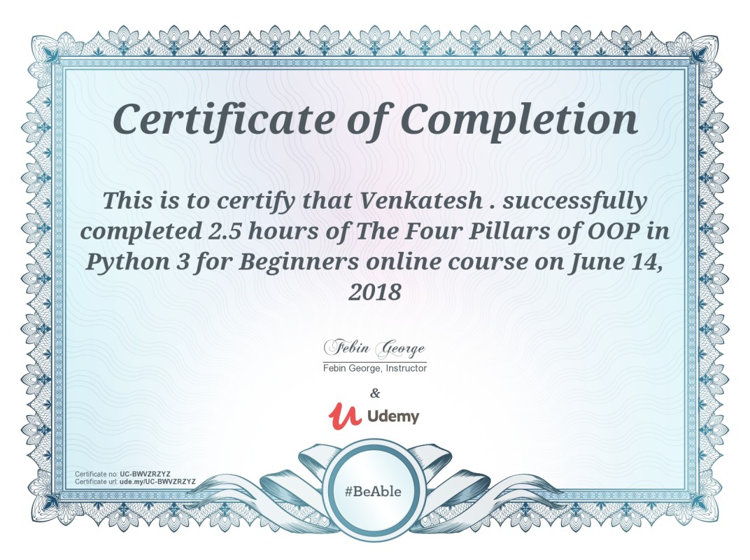 SWARAJ NAIR on LinkedIn: Completion certificate for The Four Pillars of ... SWARAJ NAIR on LinkedIn: Completion certificate for The Four Pillars of ...