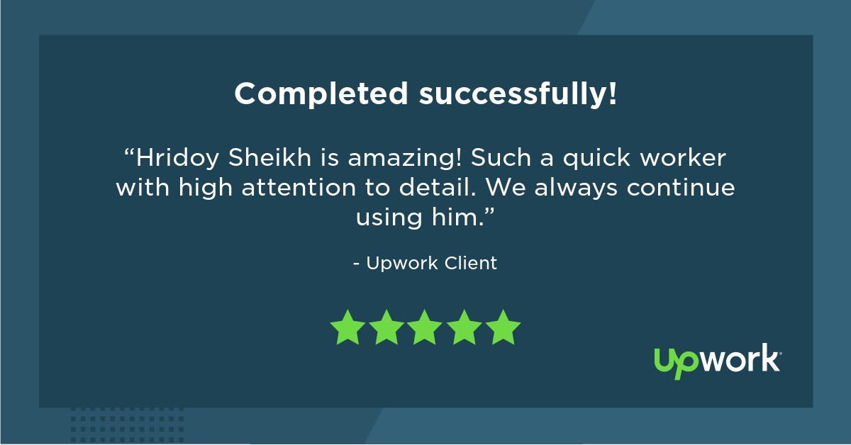 Hridoy Sheikh Raihan on LinkedIn: I'am pleaser to work with him :) Hridoy Sheikh Raihan on LinkedIn: I'am pleaser to work with him :)