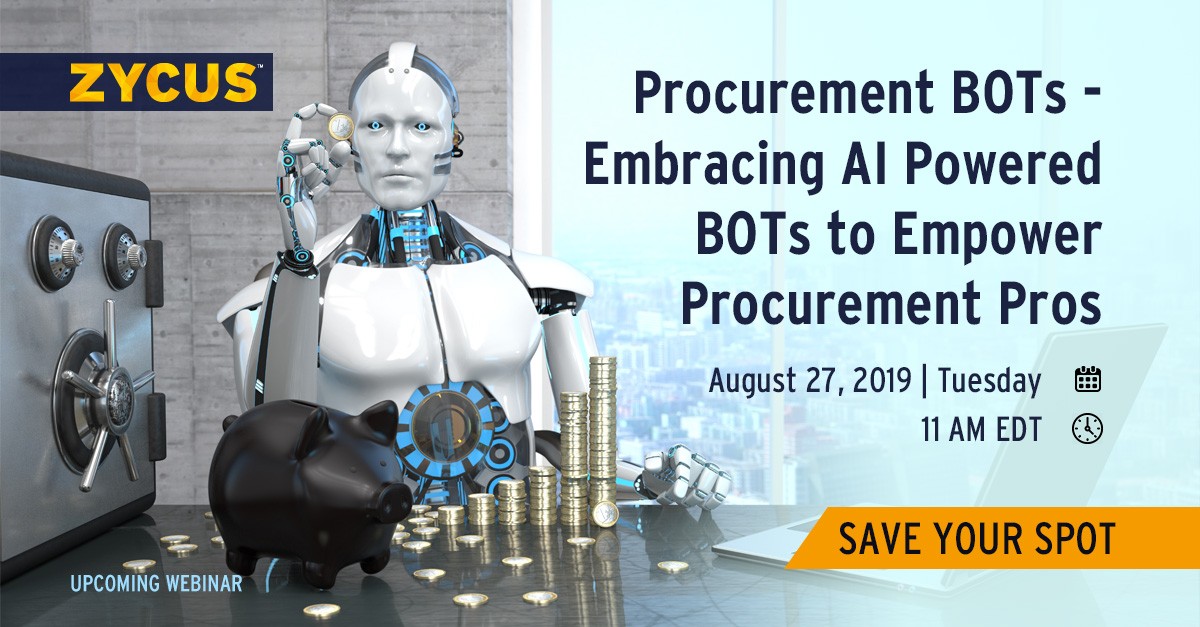 Zycus on LinkedIn: Procurement BOTs - Embracing AI Powered BOTs to ... Zycus on LinkedIn: Procurement BOTs - Embracing AI Powered BOTs to ...