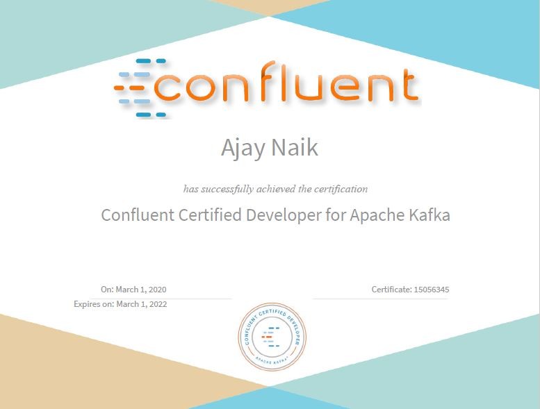 Tips for Cracking Confluent Developer for Apache Kafka Certification CCDAK Tips for Cracking Confluent Developer for Apache Kafka Certification CCDAK