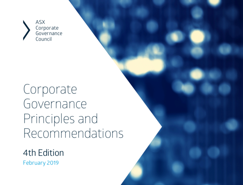 4th Edition of the ASX Council’s Corporate Governance Principles and ... 4th Edition of the ASX Council’s Corporate Governance Principles and ...