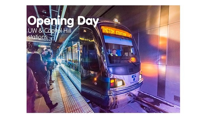Sound Transit UW Tunnel Opening Photography. Sound Transit UW Tunnel Opening Photography.
