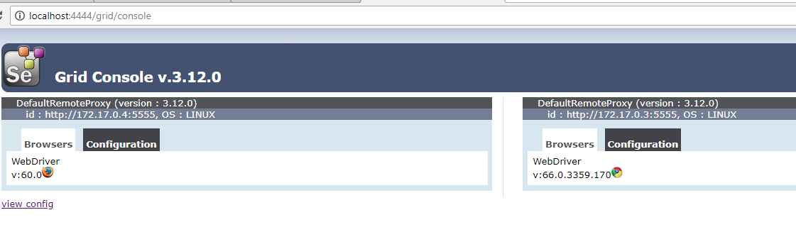 Configure Selenium Grid using Docker Configure Selenium Grid using Docker