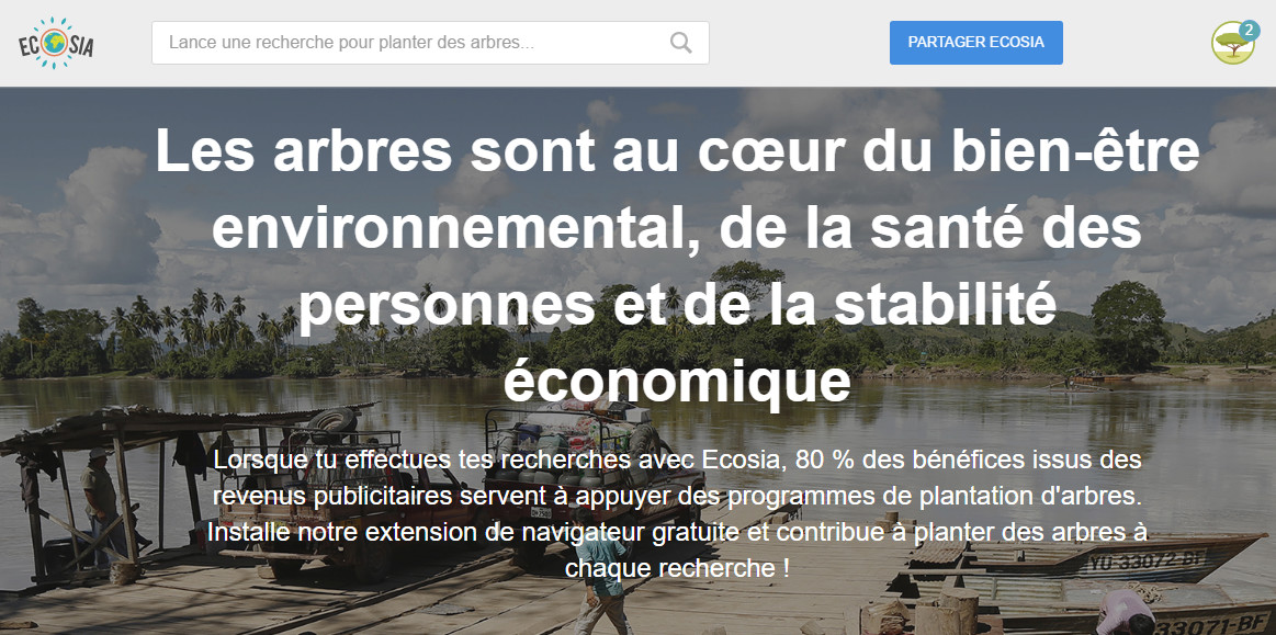 Ecosia vs Google : et si on changeait nos habitudes Ecosia vs Google : et si on changeait nos habitudes