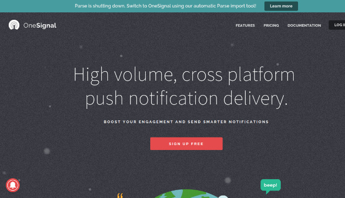 OneSignal Plugin for push notification service OneSignal Plugin for push notification service