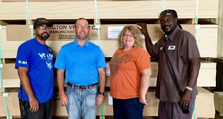 Workplace Loyalty Alive & Well at Darlington Veneer Company Workplace Loyalty Alive & Well at Darlington Veneer Company