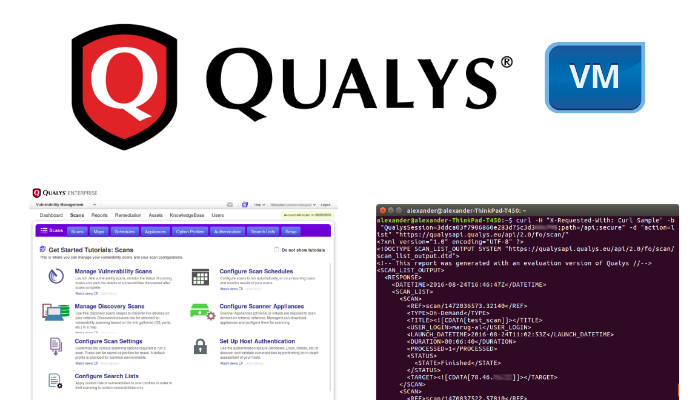 Qualys Vulnerability Management GUI and API Qualys Vulnerability Management GUI and API