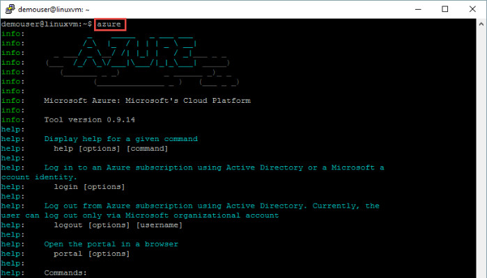 Install the Azure CLI Tool on ubuntu Install the Azure CLI Tool on ubuntu