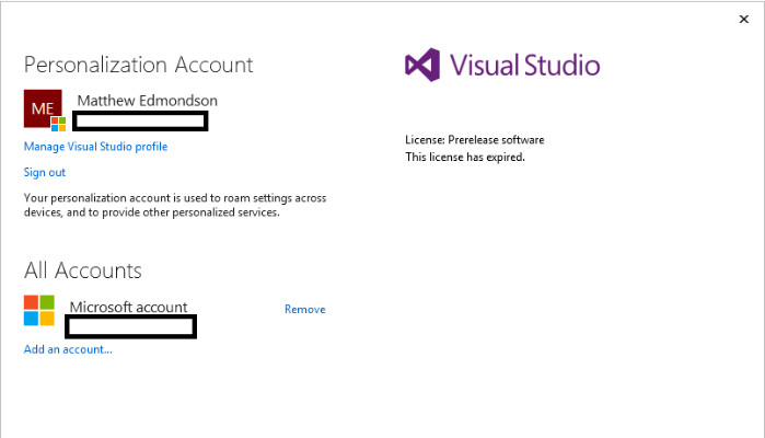 For anyone having issues getting Visual Studio to re-register or update ... For anyone having issues getting Visual Studio to re-register or update ...