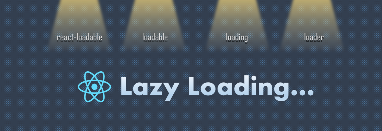 Lazy-Dynamic Imports in React Lazy-Dynamic Imports in React