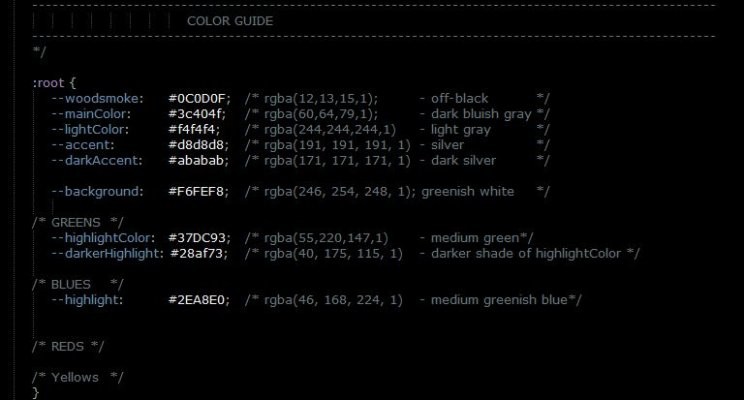 Semantic CSS Variable Names and Themes Semantic CSS Variable Names and Themes
