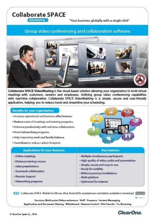 Clearone Collaborate Space Clearone Collaborate Space