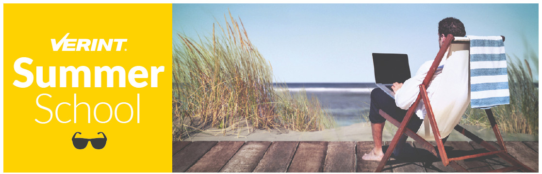 At Verint, Summer Means its time for Summer School! At Verint, Summer Means its time for Summer School!