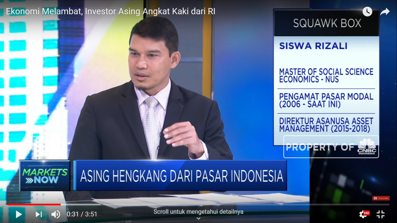 Ekonomi Melambat, Investor Asing Angkat Kaki dari RI??? Ekonomi Melambat, Investor Asing Angkat Kaki dari RI???