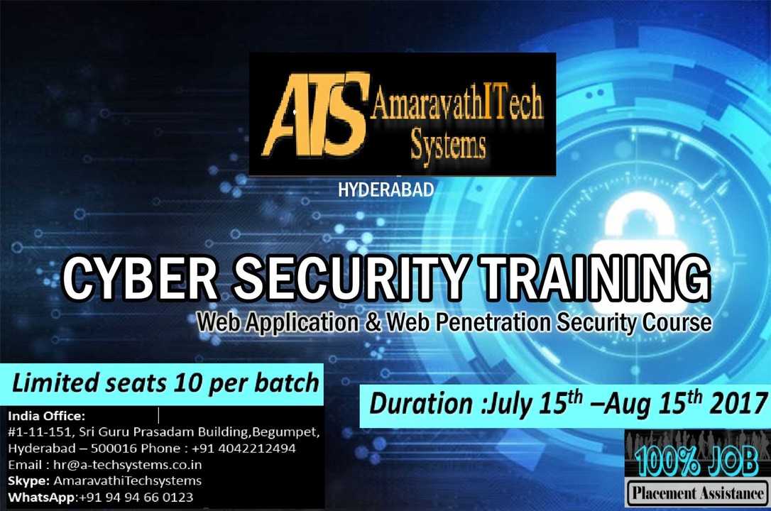Cyber Security & Ethical Hacking Training Course Cyber Security & Ethical Hacking Training Course