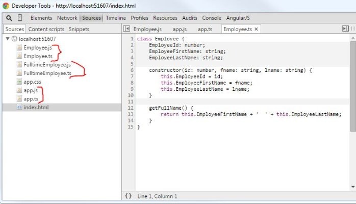 Typescript debugging inside Chrome browser Typescript debugging inside Chrome browser