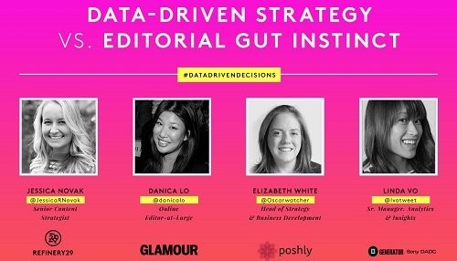 At this year's SXSW: Data Driven Strategy vs. Editorial Gut Instinct At this year's SXSW: Data Driven Strategy vs. Editorial Gut Instinct