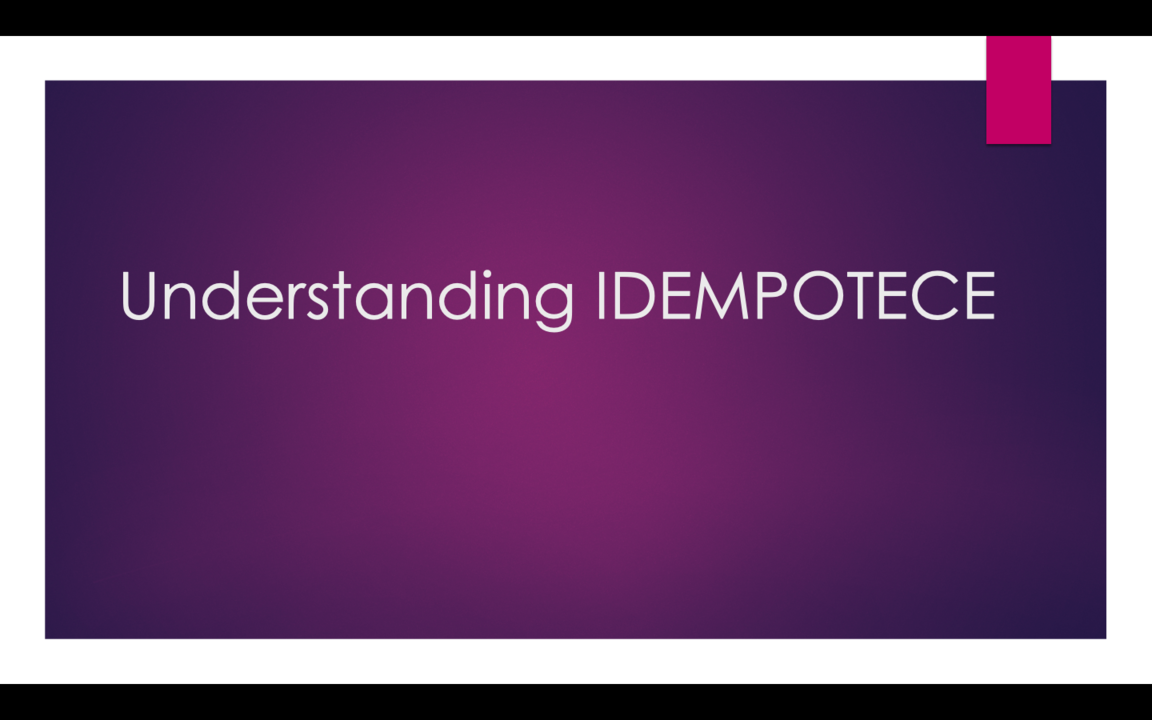 What is Idempotence in HTTP methods? What is Idempotence in HTTP methods?