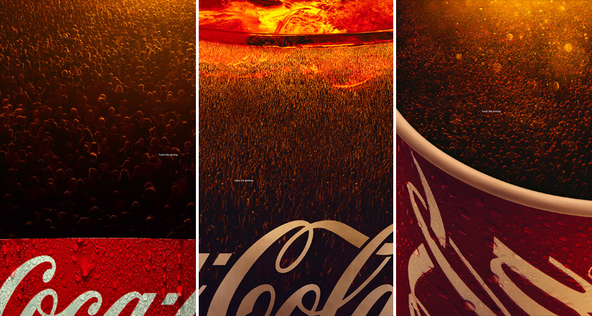 Brilliantly Art-Directed Coca-Cola Ads Make You Look Closer To See What ... Brilliantly Art-Directed Coca-Cola Ads Make You Look Closer To See What ...