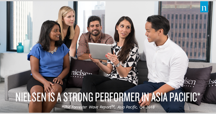 Nielsen Recognized as a Strong Performer in Asia Pacific Nielsen Recognized as a Strong Performer in Asia Pacific