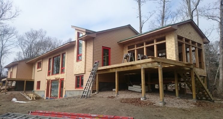 PASSIVE HOUSE Update - Siding Complete PASSIVE HOUSE Update - Siding Complete