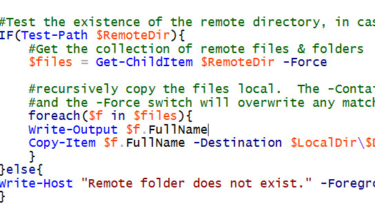 Copy files recursively Copy files recursively