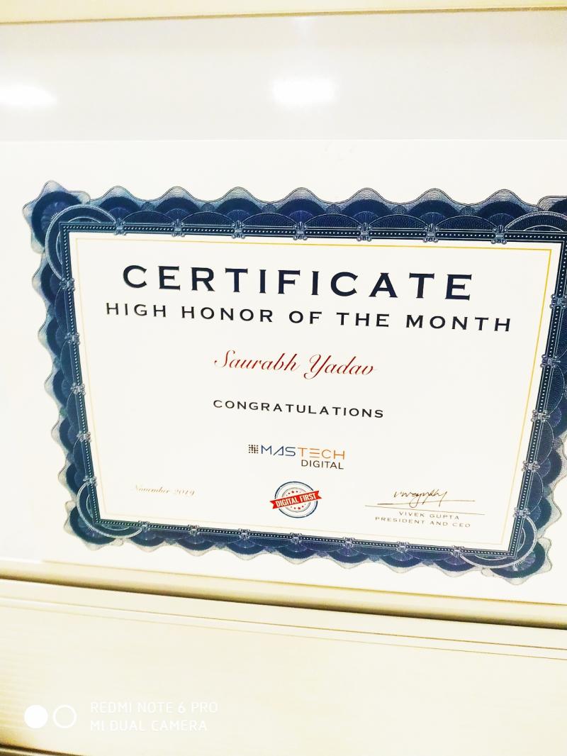 Saurabh Yadav on LinkedIn: #mastech | 16 comments Saurabh Yadav on LinkedIn: #mastech | 16 comments