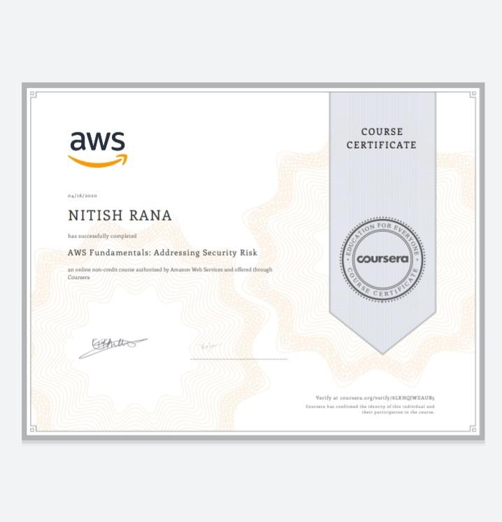 Nitish Rana on LinkedIn: Here is my AWS Fundamentals: Addressing ... Nitish Rana on LinkedIn: Here is my AWS Fundamentals: Addressing ...