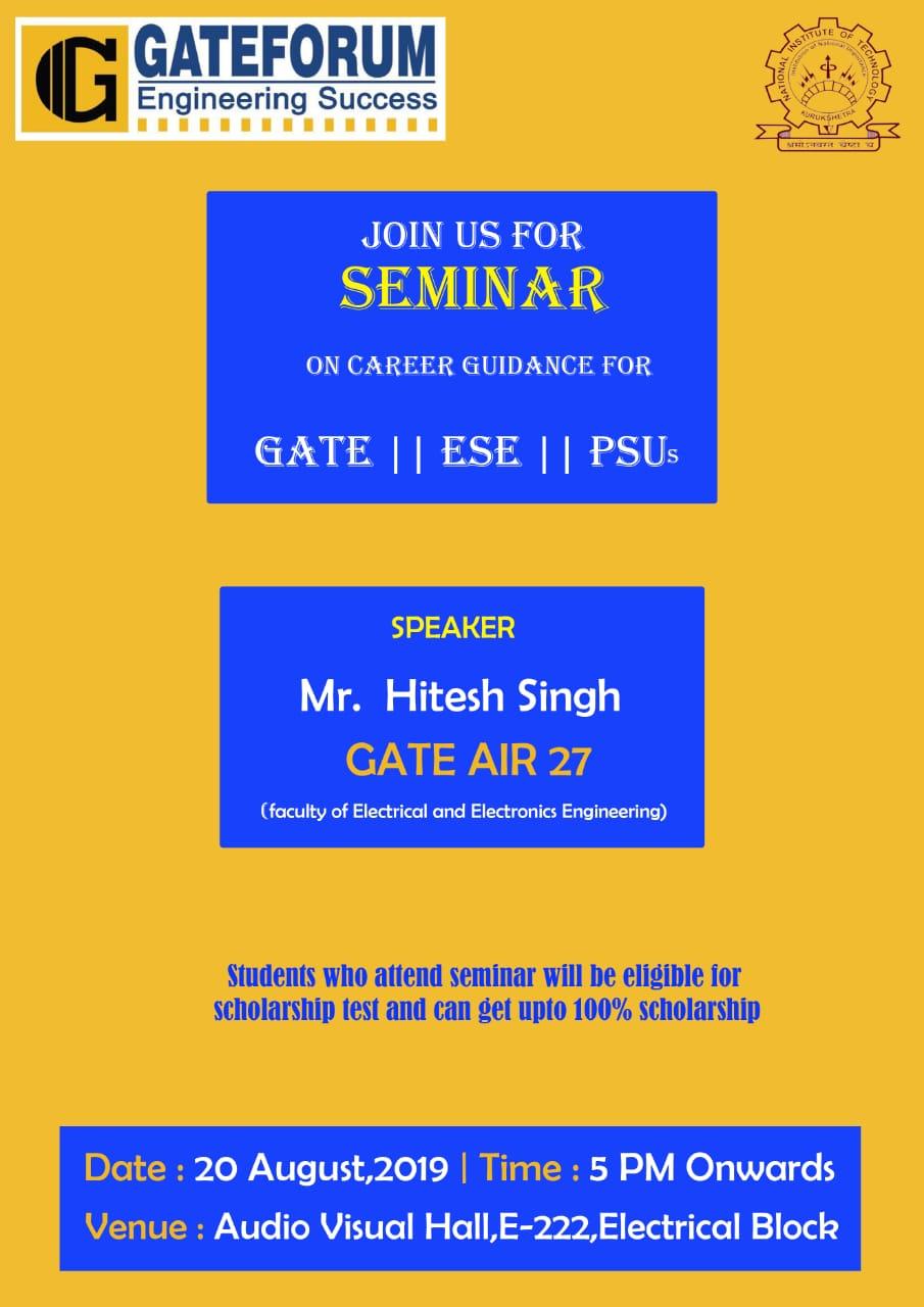 Hitesh Kumar Singh on LinkedIn: Way to NIT Kurukshetra..!! Hitesh Kumar Singh on LinkedIn: Way to NIT Kurukshetra..!!