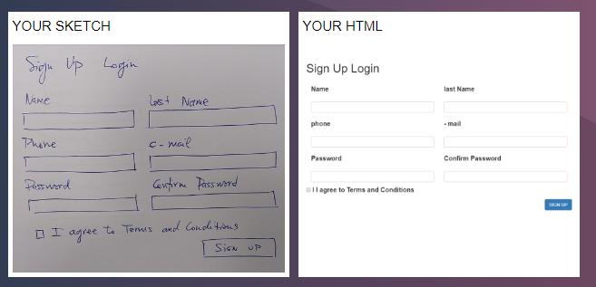 Neel Bhatt on LinkedIn: Convert your sketch to HTML code with ... Neel Bhatt on LinkedIn: Convert your sketch to HTML code with ...