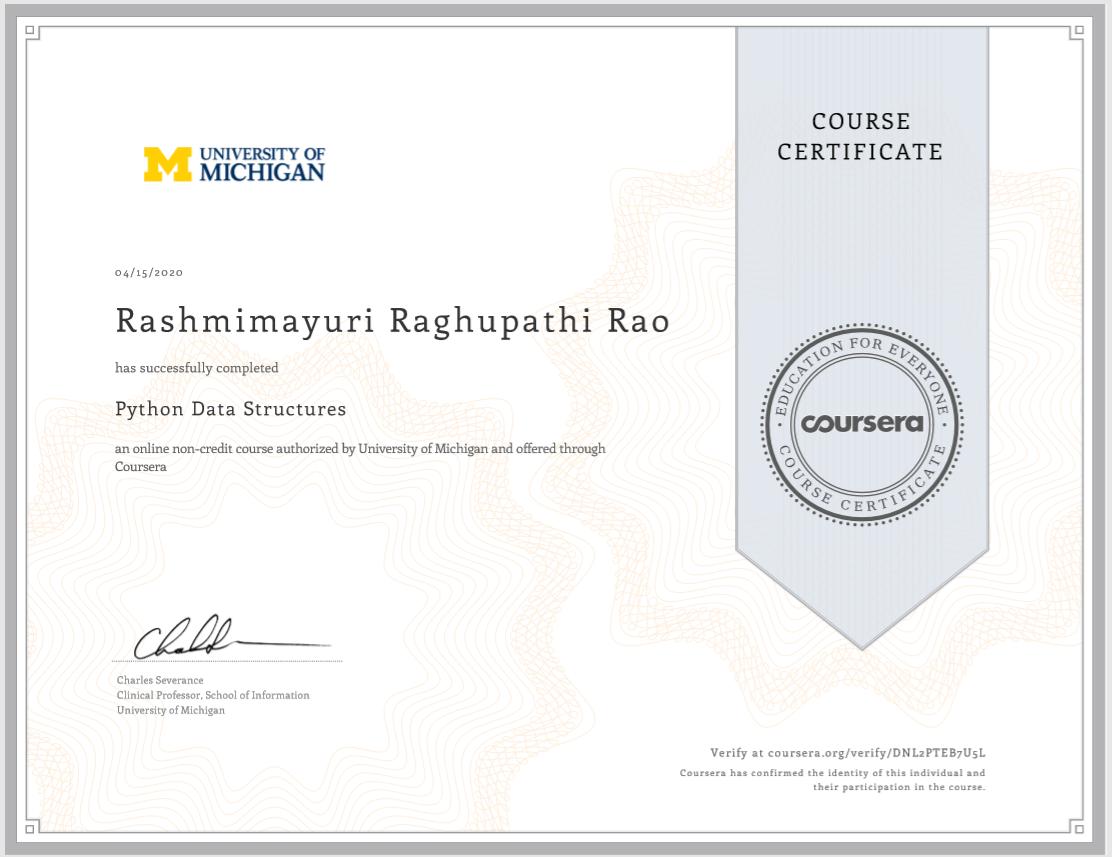 Rashmi Rao on LinkedIn: #python #datastructures #lists #dictionaries # ... Rashmi Rao on LinkedIn: #python #datastructures #lists #dictionaries # ...