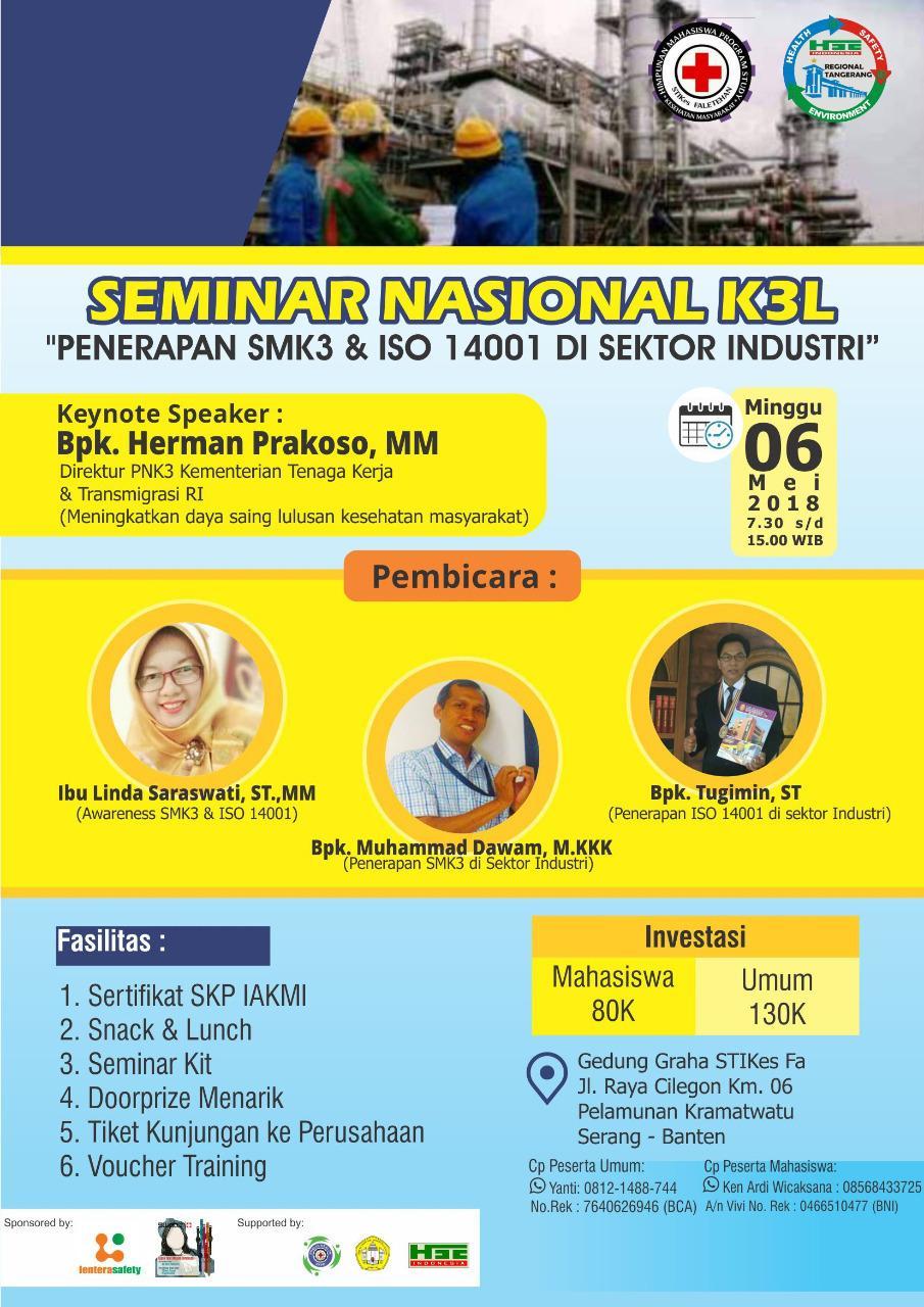 Dewi Nugraha Jati on LinkedIn: Ayo ikuti seminar nasional K3L ... Dewi Nugraha Jati on LinkedIn: Ayo ikuti seminar nasional K3L ...