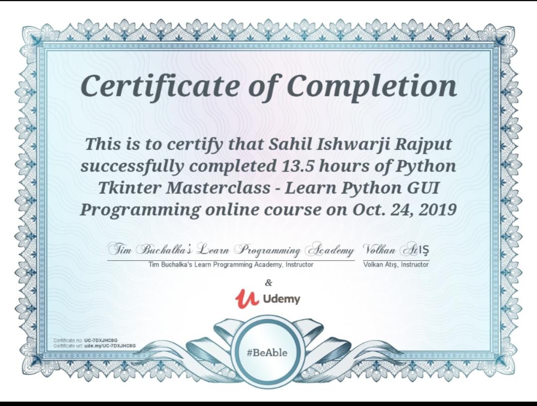 Sahil Rajput on LinkedIn: #python #tkinter #python_library #python_gui ... Sahil Rajput on LinkedIn: #python #tkinter #python_library #python_gui ...