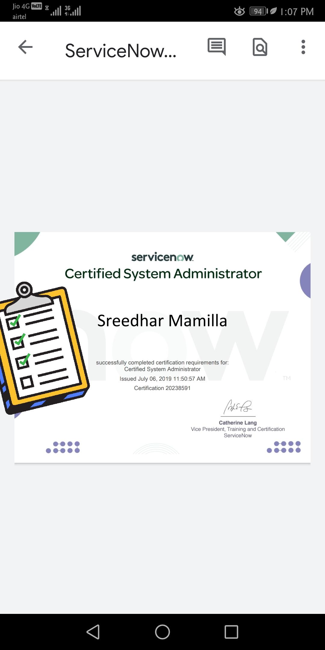 Sreedhar Mamilla posted on LinkedIn Sreedhar Mamilla posted on LinkedIn