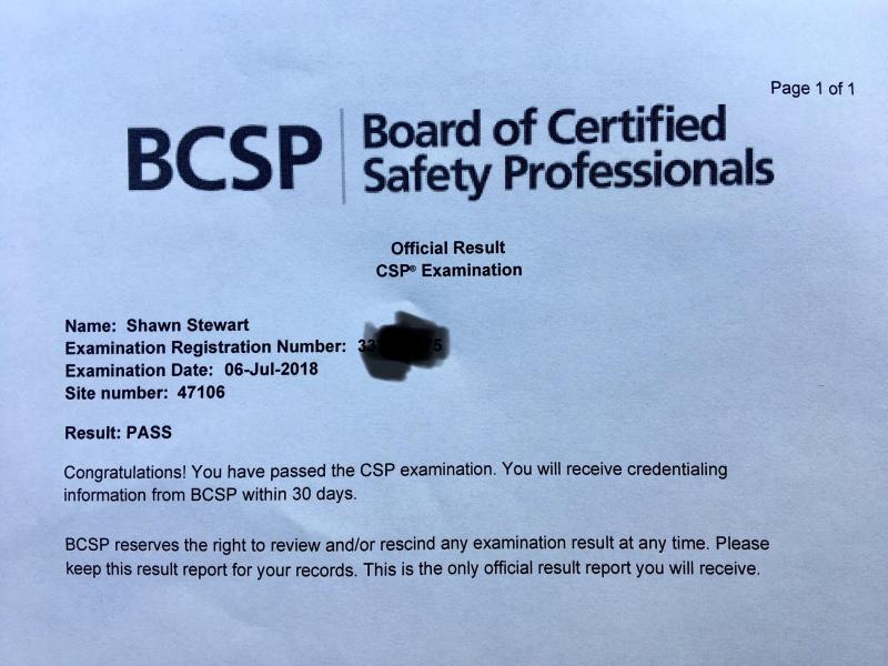 Shawn Stewart, CSP on LinkedIn: Passed the CSP today. | 42 comments Shawn Stewart, CSP on LinkedIn: Passed the CSP today. | 42 comments