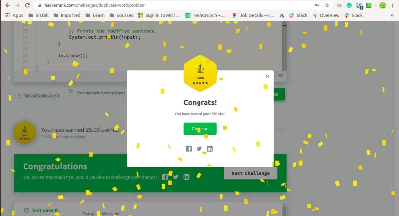 Prawal Mishra on LinkedIn: #kiit #java #hackerrank #goldbadge # ... Prawal Mishra on LinkedIn: #kiit #java #hackerrank #goldbadge # ...