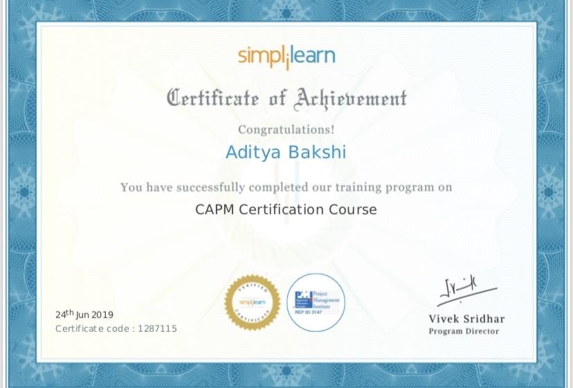 Aditya Bakshi - PMP® on LinkedIn: #projectmanagement #certified # ... Aditya Bakshi - PMP® on LinkedIn: #projectmanagement #certified # ...