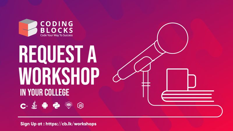 Coding Blocks on LinkedIn: #codelikeaboss #codingblocks #workshops # ... Coding Blocks on LinkedIn: #codelikeaboss #codingblocks #workshops # ...
