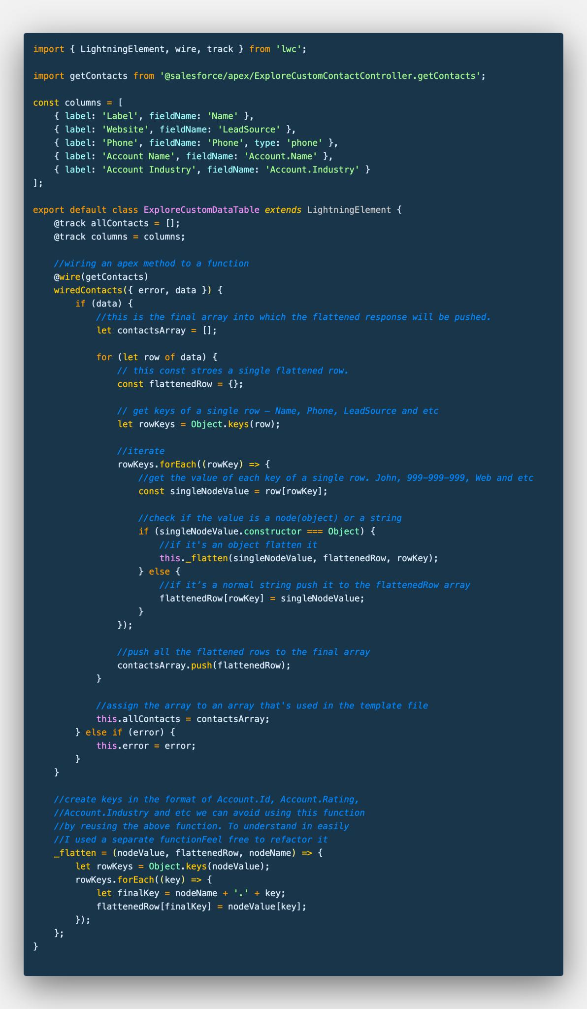Krishna Teja on LinkedIn: When you work with nested objects in LWC doesn't… Krishna Teja on LinkedIn: When you work with nested objects in LWC doesn't…