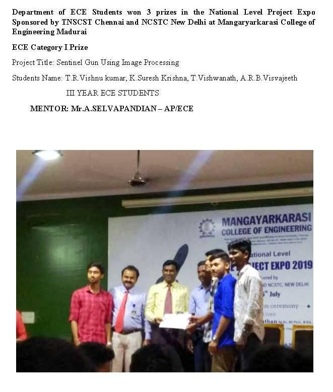 PSNACET Institution on LinkedIn: ECE- NATIONAL LEVEL PROJECT EXPO ... PSNACET Institution on LinkedIn: ECE- NATIONAL LEVEL PROJECT EXPO ...